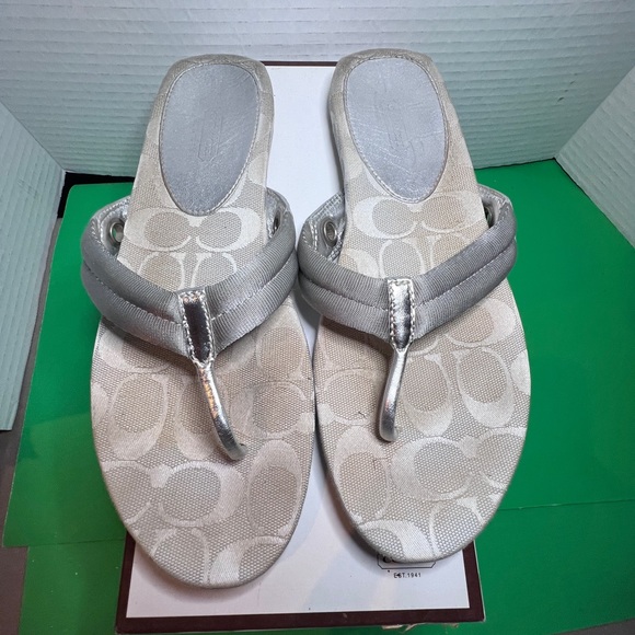 Coach | Shoes | Coach Signature Slides | Poshmark